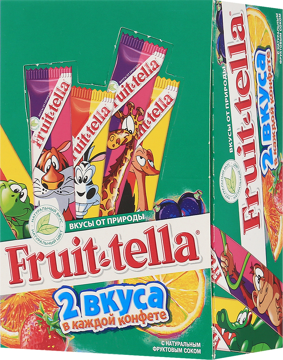 Fruittella Family жевательные конфеты, 50 штук по 5 г — купить в ...