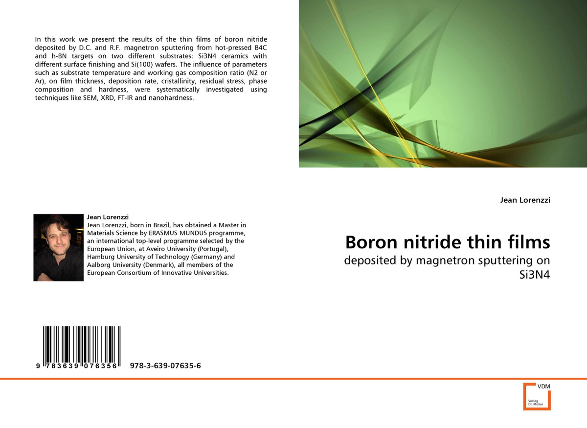 Книга "Boron nitride thin films" – купить книгу ISBN 9783639076356 с быстрой доставкой в ...
