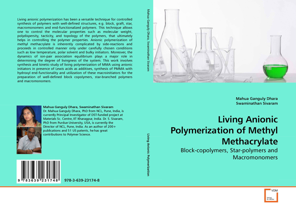 Книга "Living Anionic Polymerization of Methyl Methacrylate" – купить ...