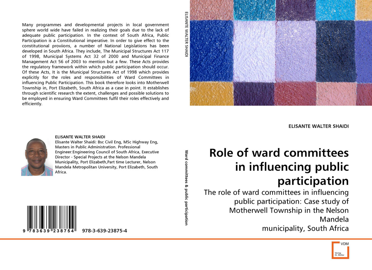 Книга "Role of ward committees in influencing public participation ...