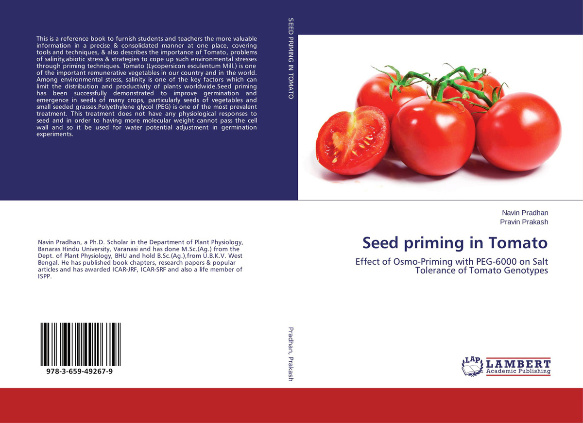 Книга "Seed priming in Tomato" – купить книгу ISBN 9783659492679 с ...