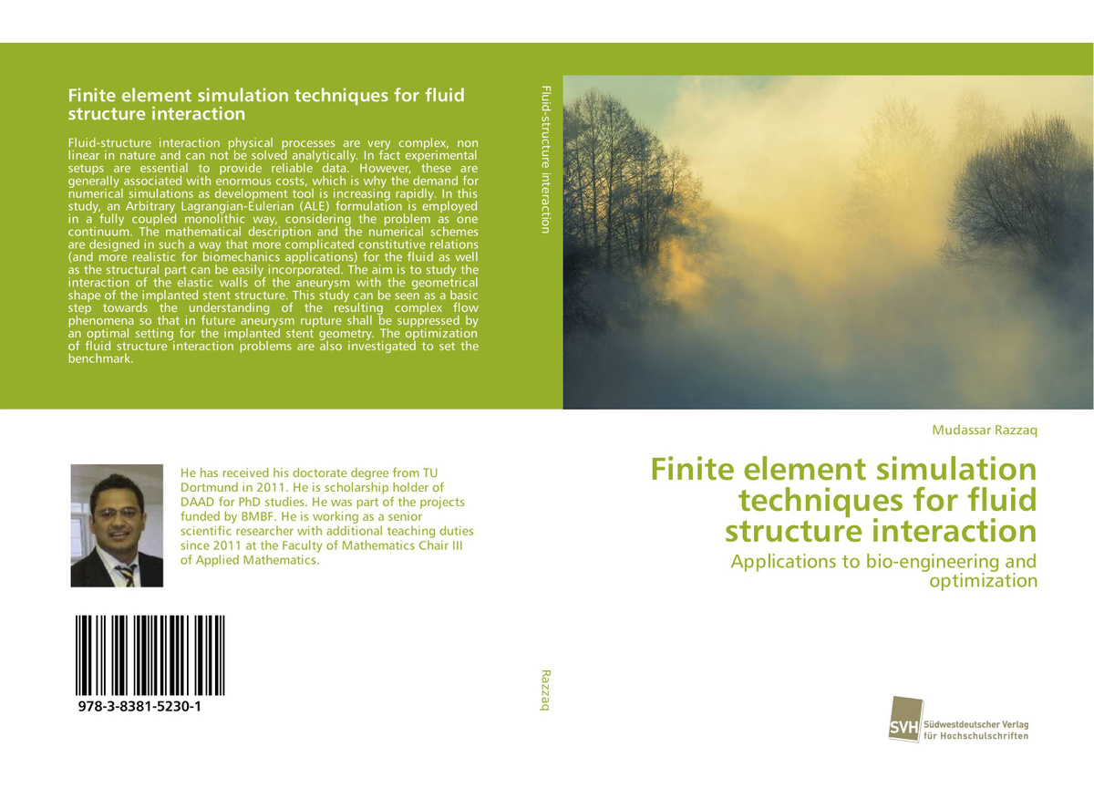 Книга Finite Element Simulation Techniques For Fluid Structure Interaction купить книгу Isbn