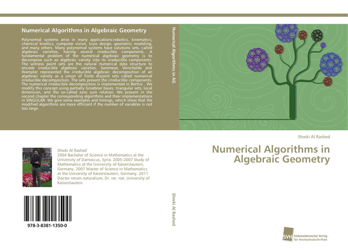 Книга "Numerical Algorithms in Algebraic Geometry" – купить книгу ISBN 9783838113500 с быстрой ...