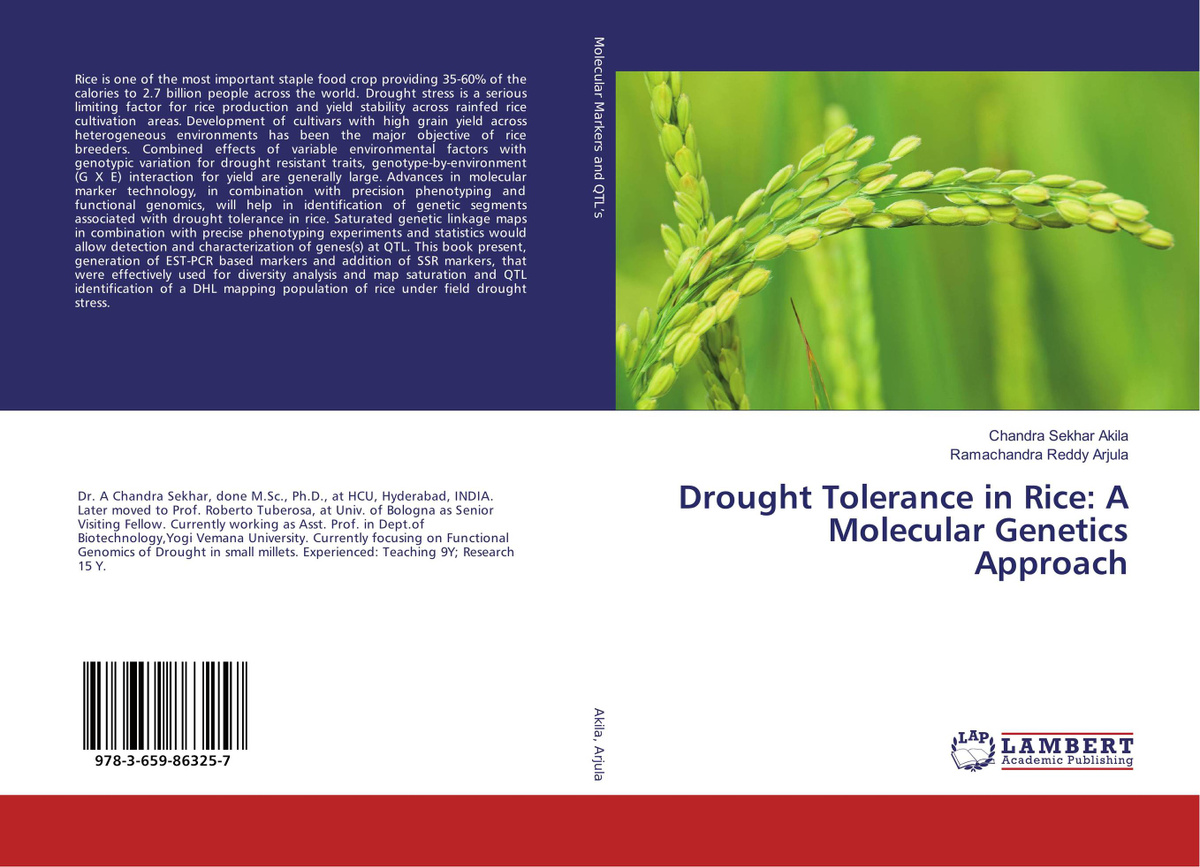 Книга "Drought Tolerance in Rice: A Molecular Genetics Approach ...
