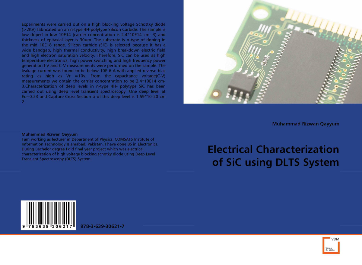 Книга "Electrical Characterization of SiC using DLTS System" – купить ...