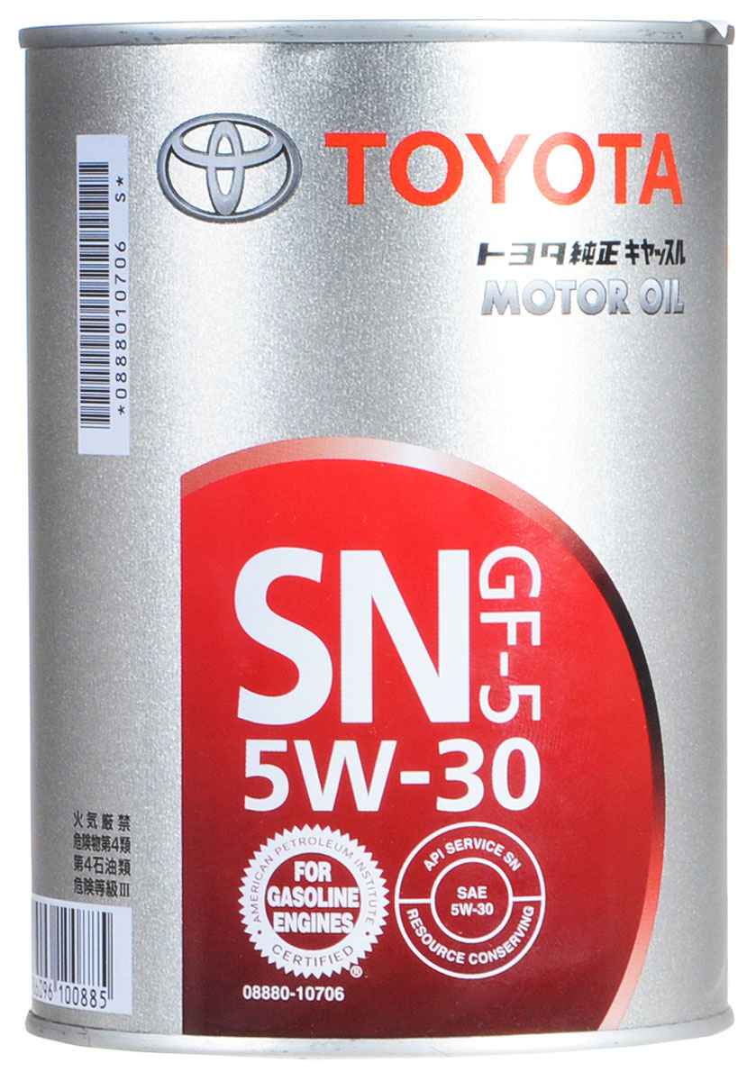 Toyota MOTOR OIL SN CF 5W 30 1 Toyota MOTOR OIL SN CF 5W 30 1