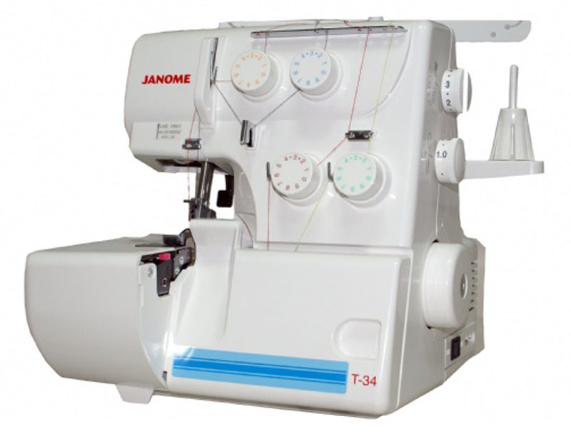 Оверлок Janome Т-34 - купить по выгодной цене в интернет-магазине OZON