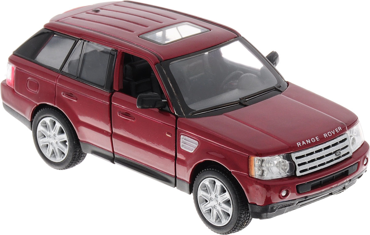 Kinsmart Модель автомобиля Range Rover цвет красный — купить в интернет ...