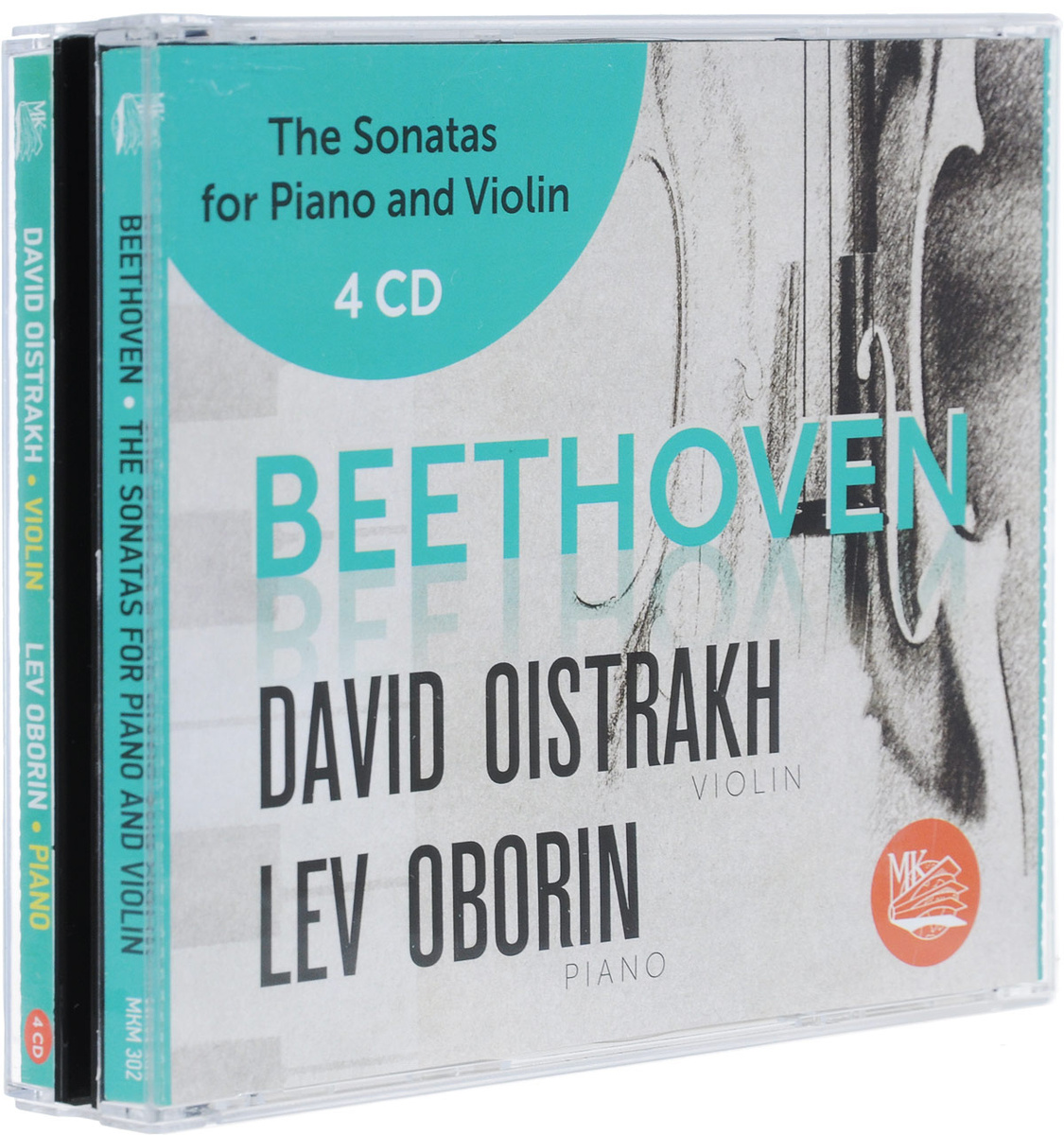 Audio CD David Oistrakh, Lev Oborin. Beethoven. The Sonatas For Piano And Violin (4 CD) - купить ...