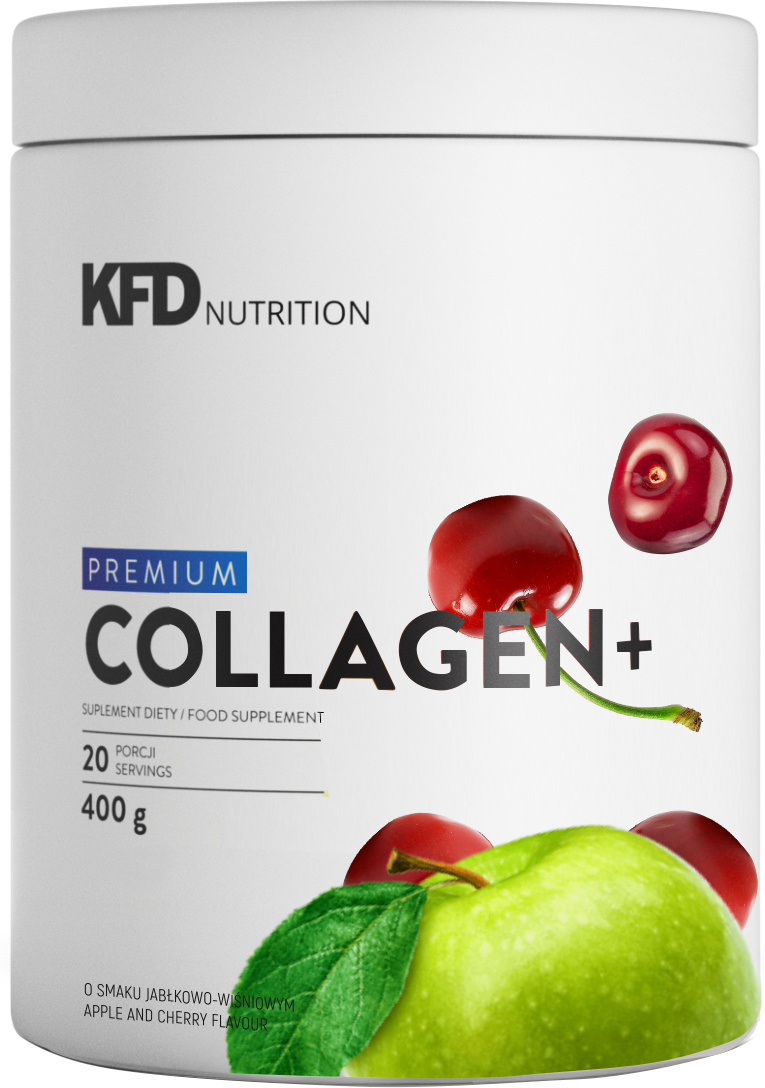 Коллаген KFD "Collagen Plus", яблоко и вишня, 400 г — купить в интернет-магазине OZON с быстрой ...