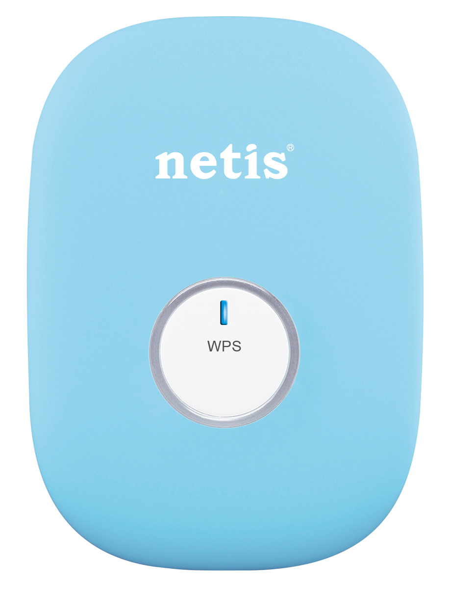 Компактный роутер netis E1+, голубой, 2.4 ГГц купить по низкой цене с ...