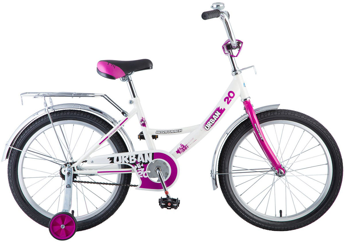 Велосипед детский Novatrack "Urban", цвет: белый, 20" — купить в ...