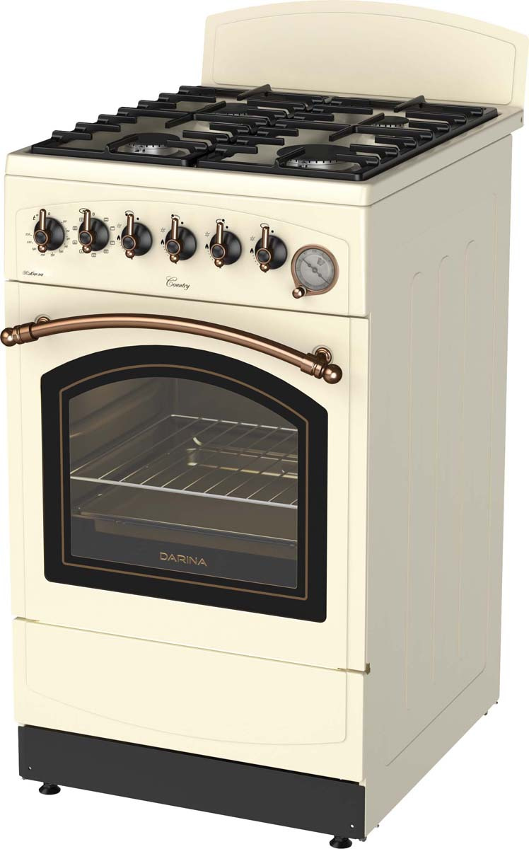 Плита DARINA 1B GM441 008 B, газовая — купить в интернет-магазине OZON ...