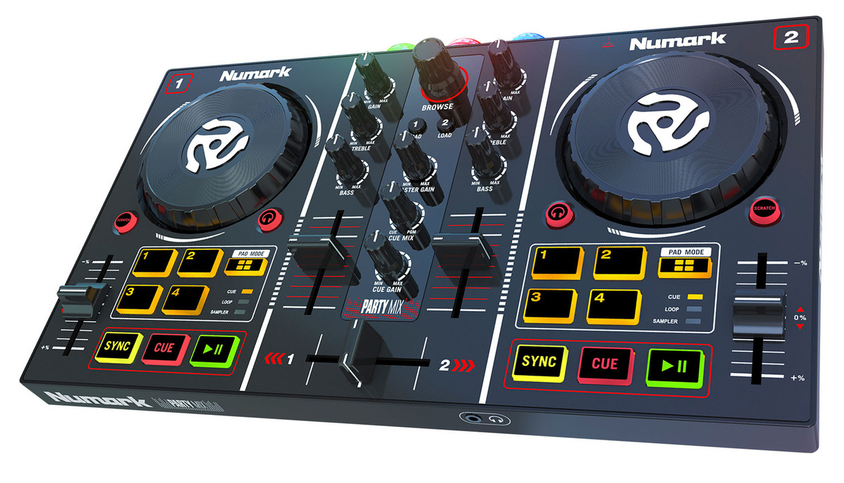 DJ-контроллер NUMARK PARTYMIX — купить в интернет-магазине OZON с ...