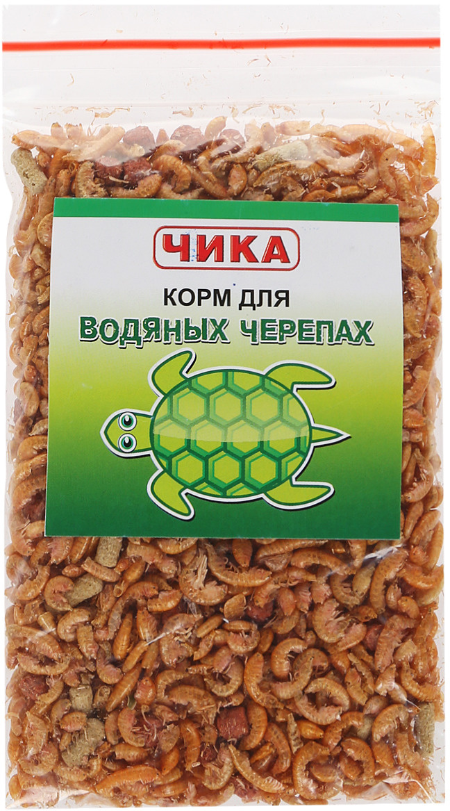Корм для водных черепах "Чика", 85 мл — купить в интернет-магазине OZON ...