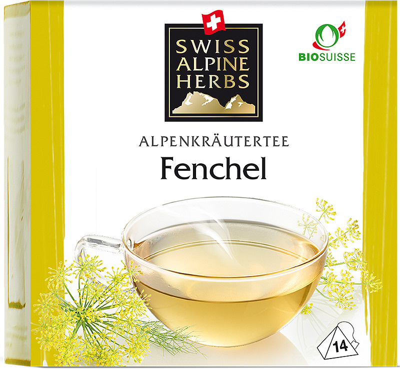Чай в пирамидках Swiss Alpine Herbs Фенхель 14 г — купить в интернет