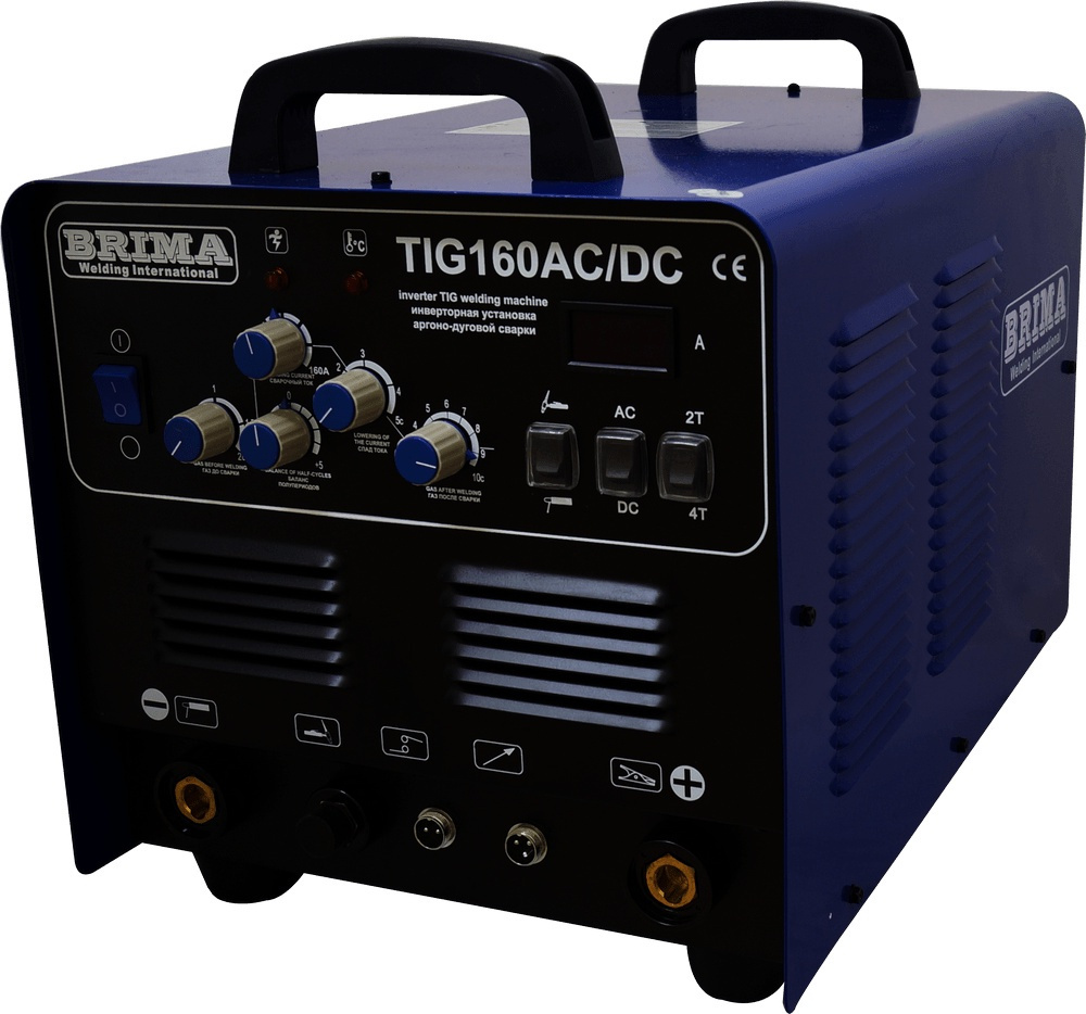Сварочный аппарат BRIMA TIG-160 AC/DC, для аргонодуговой сварки ...
