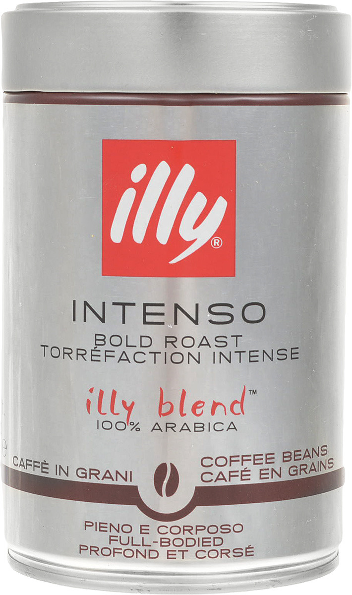 Кофе Illy Intenso в зернах, темной обжарки, 250 г — купить в интернет ...