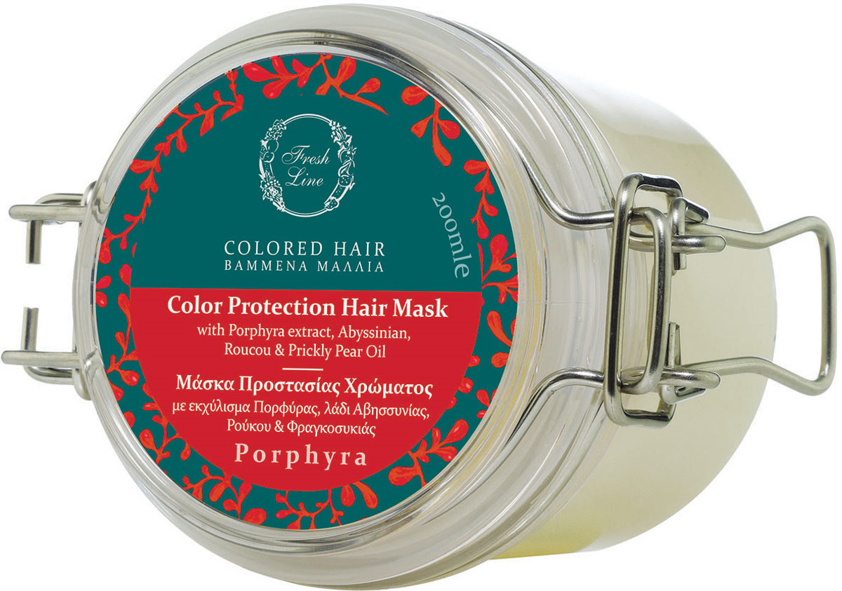 Маска для волос Fresh Line Порфира, защита цвета, 200 мл — купить в ...