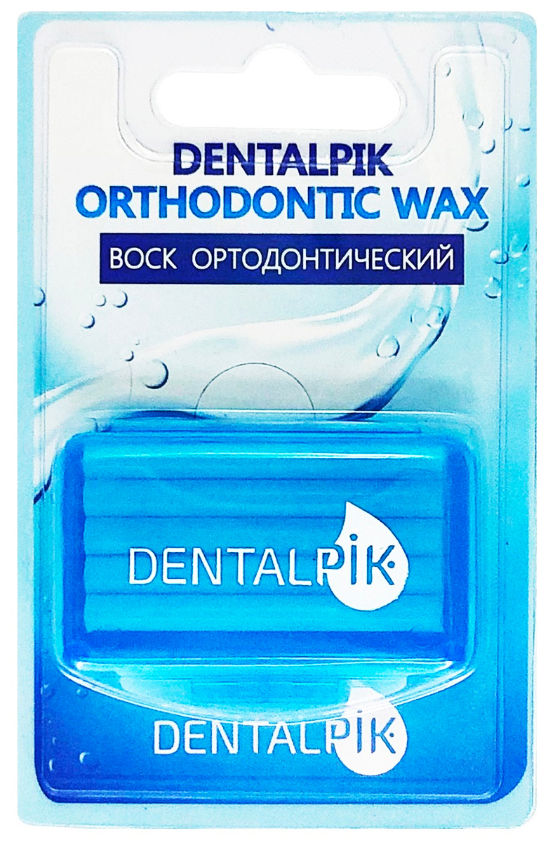 Dentalpik Воск для брекетов Orthodontic Wax Mint, мятный, прозрачный ...