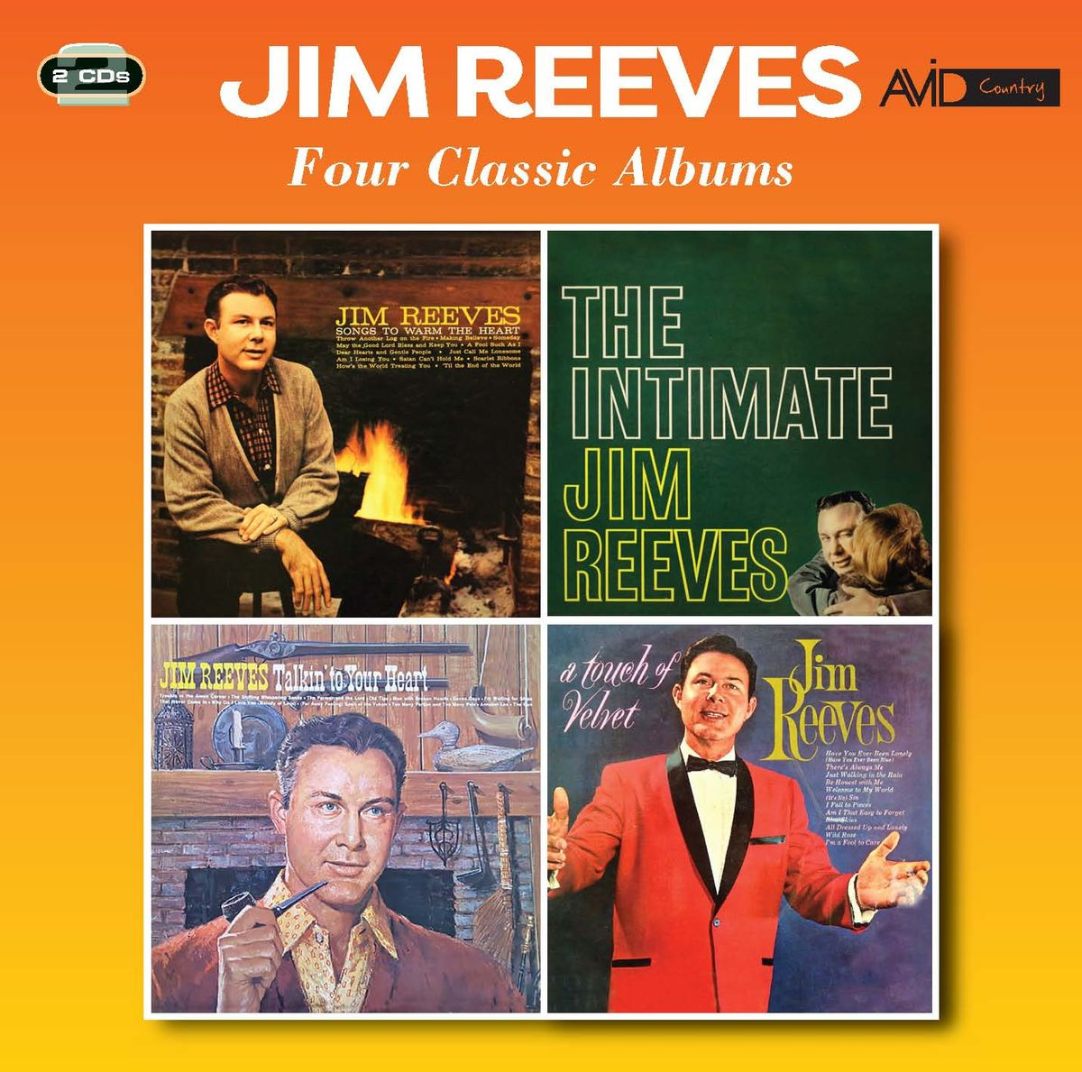 Jim Reeves. Four Classic Albums (2 CD) — купить в интернет-магазине ...