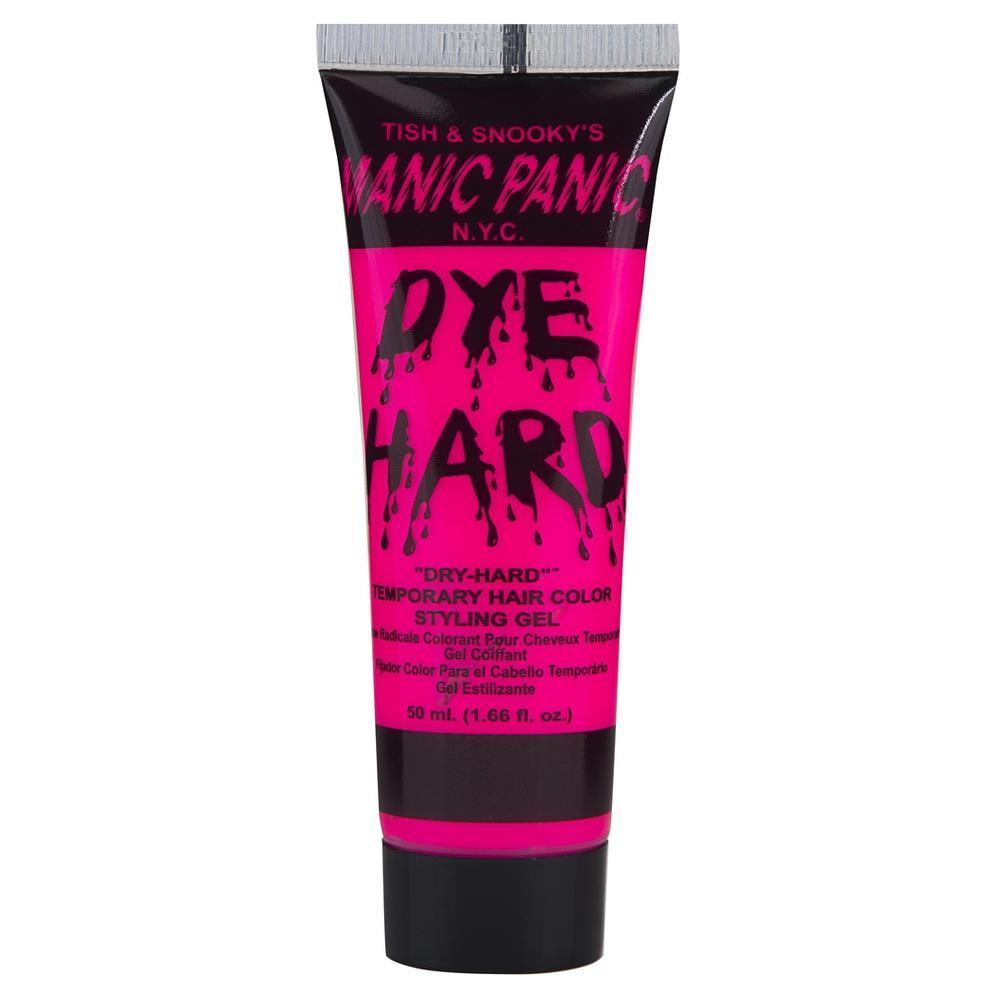 MANIC PANIC Розовая смываемая краска для волос Dye Hard Electric ...