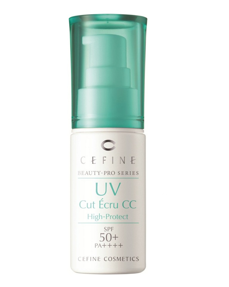 CEFINE Эмульсия солнцезащитная Beauty-Pro Series UV Cut Ecru СС SPF50+ РА++++ 30 г — купить в ...