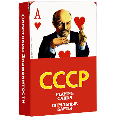 Игральные карты Piatnik "СССР. Советские знаменитости" 1500 - купить с ...
