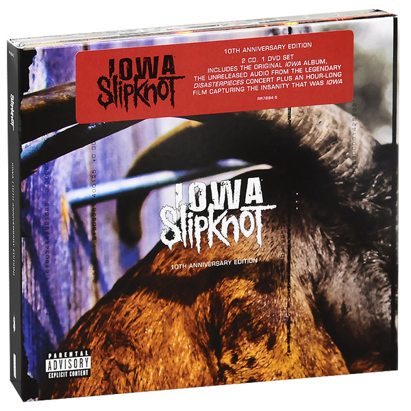 CD, DVD Slipknot. Iowa. 10th Anniversary Edition (2 CD + DVD) - купить ...