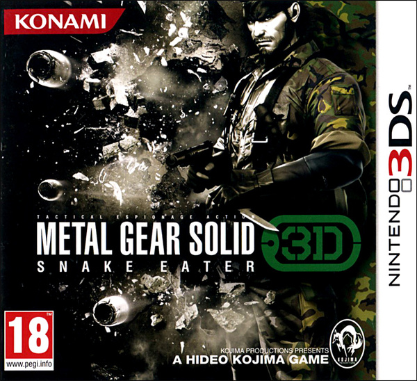 Metal Gear Solid Snake Eater 3D Nintendo 3DS OZON 8262920