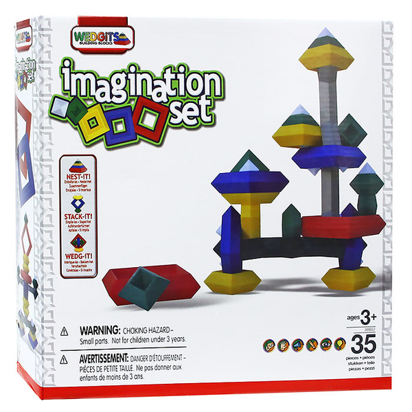Wedgits Конструктор Imagination Set - купить с доставкой по выгодным ...