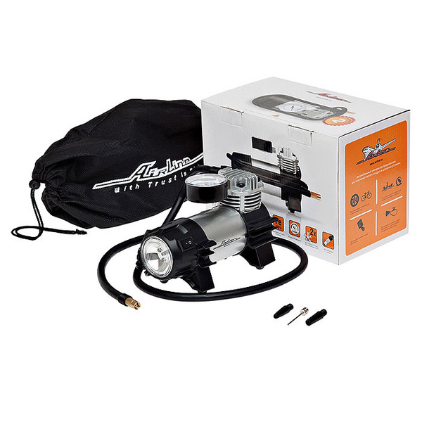 Автомобильный компрессор Airline Classic-1 с фонарем. CA-030-01 CA-030-01 для шин по низкой цене ...