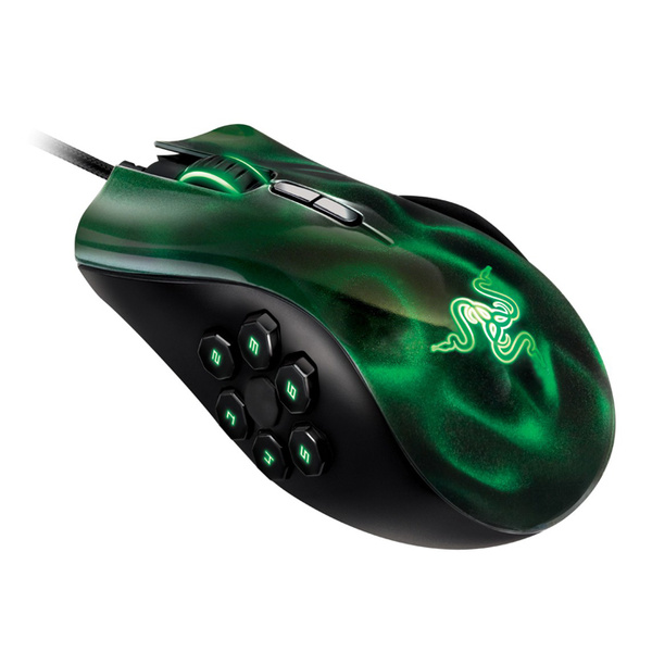 Игровая мышь Razer Razer Naga Hex RZ01-00750100-R3M1, зеленый - купить ...