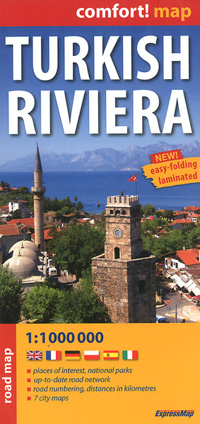 Turkish Riviera: Road Map - купить с доставкой по выгодным ценам в ...
