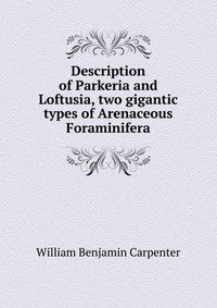 Description of Parkeria and Loftusia, two gigantic types of Arenaceous ...
