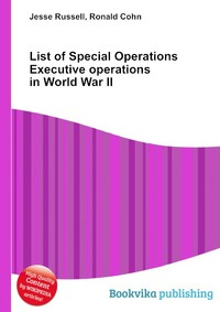 List of Special Operations Executive operations in World War II ...