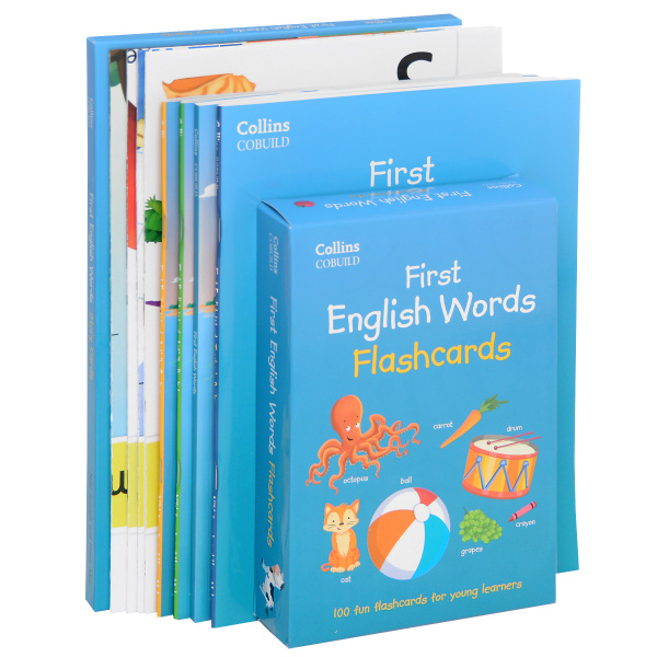 First English Words: Activity Pack: Age 3-7 (комплект из 4 книг, набор ...