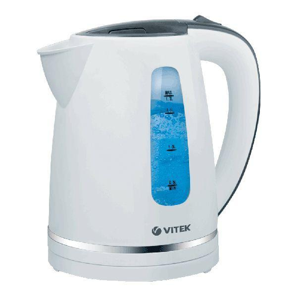Купить электрический чайник VITEK Vitek VT-7018(W) White VT-7018-W, Пластик по низкой цене ...