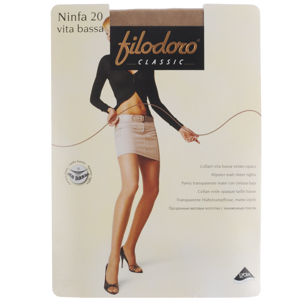 Колготки Filodoro Classic NINFA 20 Vita Bassa, 20 ден, 1 шт - купить с ...