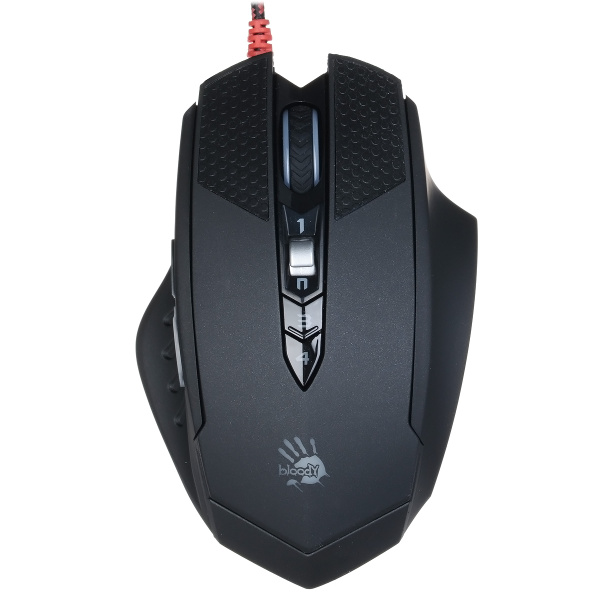Игровая мышь проводная A4Tech Bloody T70 Winner T70, черный, серый ...