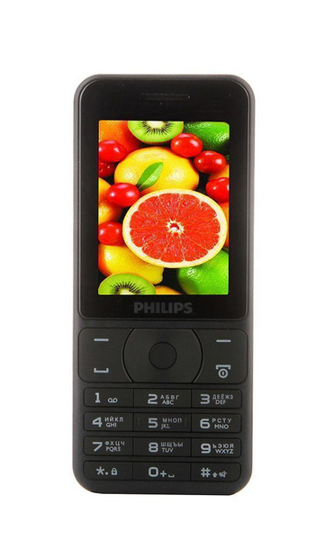 Мобильный телефон Philips Philips Xenium E180, черный - купить по ...