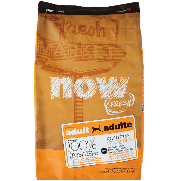 Корм сухой "Now Fresh" для взрослых собак, беззерновой, с индейкой ...