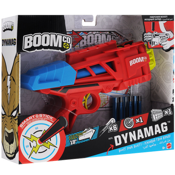 BOOMco Бластер "Mag Blast", с патронами - купить с доставкой по ...