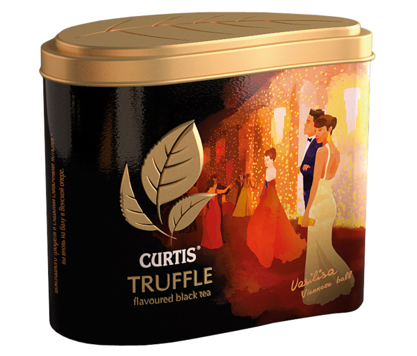 Curtis Truffle Black Tea черный листовой чай, 80 г - купить с доставкой ...