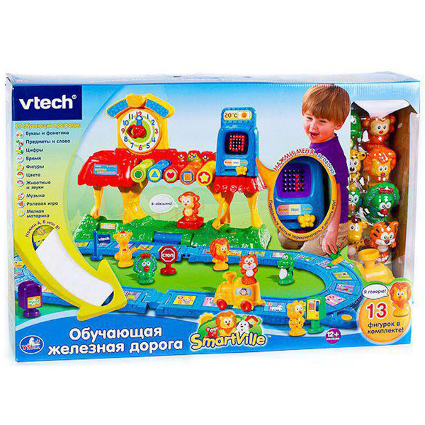 Vtech SmartVille Обучающая Железная дорога купить на OZON по низкой цене (4717086)