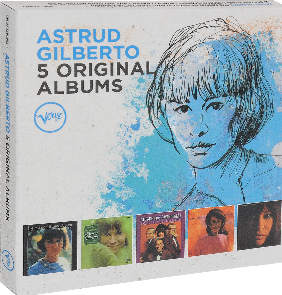 Audio CD Astrud Gilberto. 5 Original Albums (5 CD) - купить по низким ...