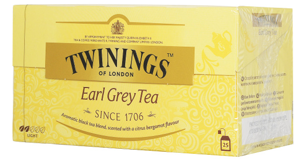 Чай в пакетиках черный Twinings Earl Grey Tea, 25 шт - купить с ...