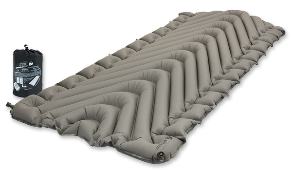 Надувной коврик Klymit "Static V Luxe pad Grey", цвет: серый - купить с ...