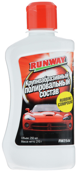 Полироль автомобильный Runway Крупноабразивный полировальный состав ...