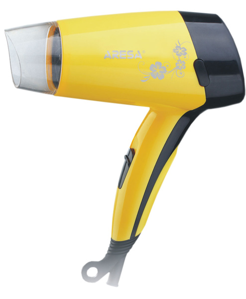 Фен для волос ARESA AR-3202, желтый - купить по выгодным ценам в интернет-магазине OZON (783717987)